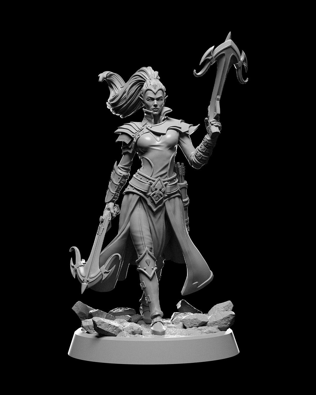 DNDNB - Briza Do'Urden - Livia - Female Drow Dark Elf miniature ...
