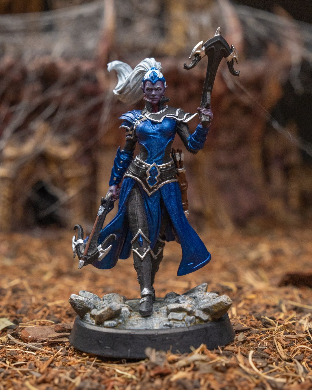 DNDNB - Briza Do'Urden - Livia - Female Drow Dark Elf miniature ...