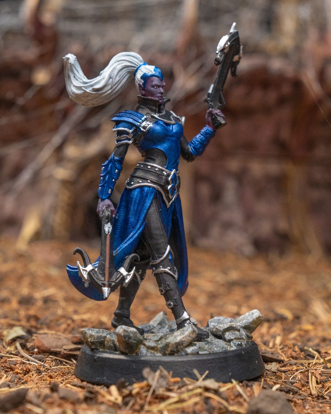 DNDNB - Briza Do'Urden - Livia - Female Drow Dark Elf miniature ...