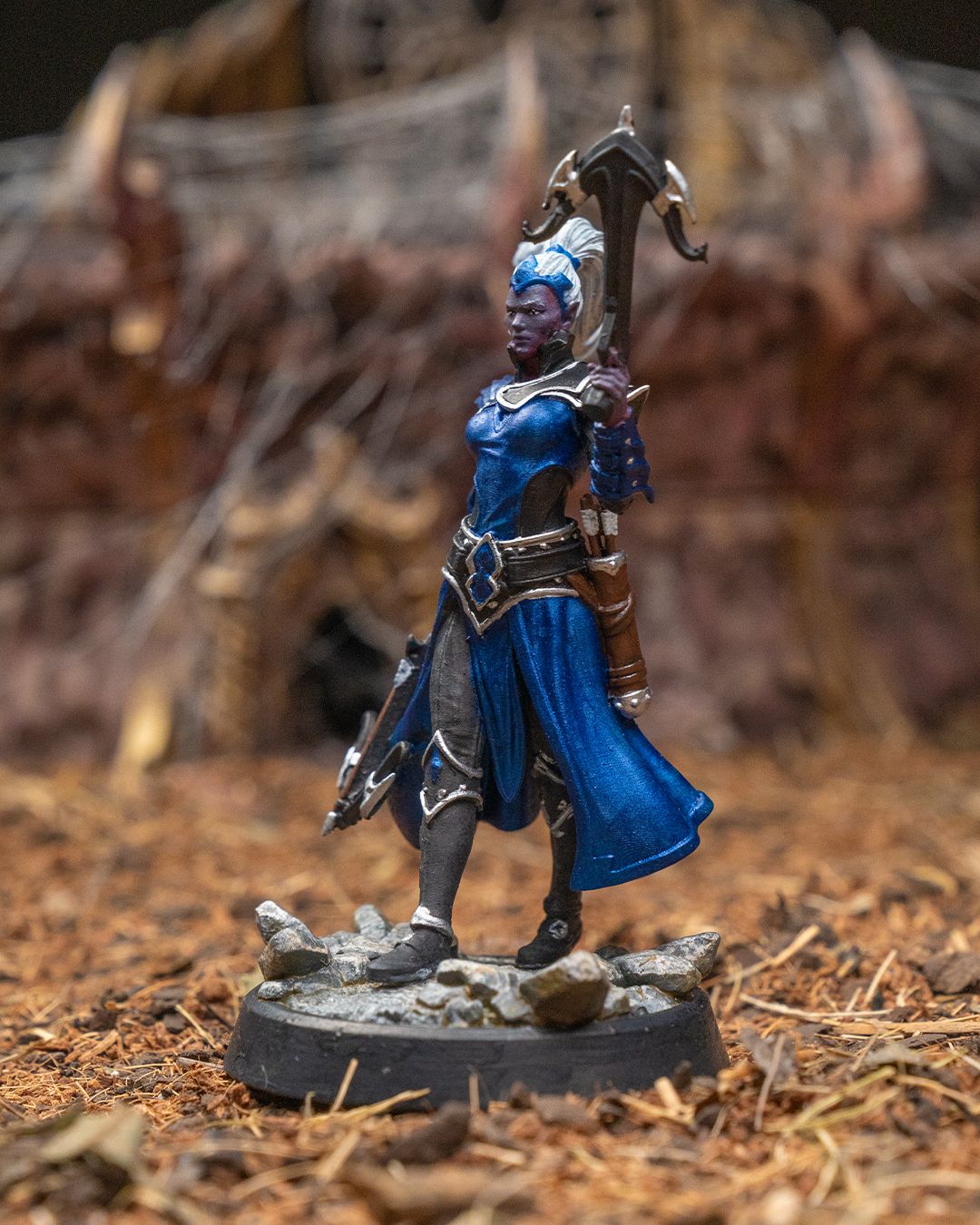 DNDNB - Briza Do'Urden - Livia - Female Drow Dark Elf miniature ...
