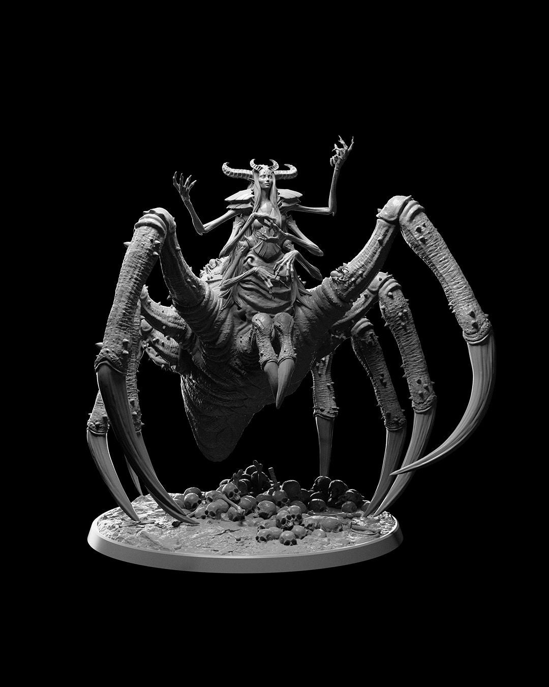 DNDNB - Lolth Spider Queen - Drow Diety - Female Drider Matriarch mini ...