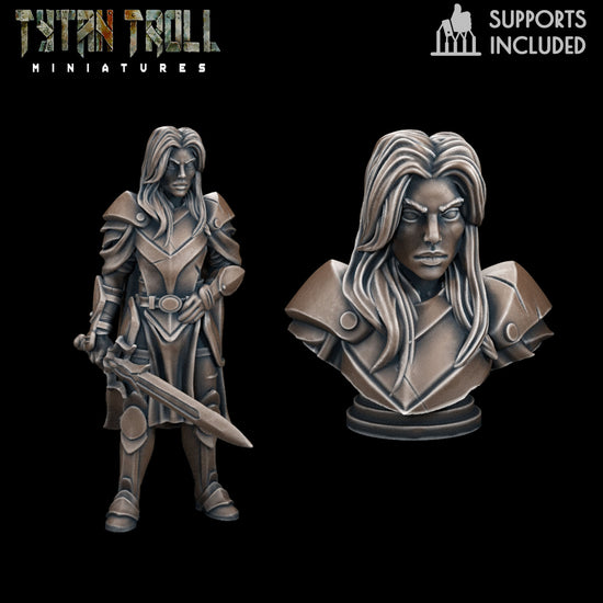 DnDCoS - Ireena Kolyana Stalwart Sentinel miniature – Tavern Craft Studios