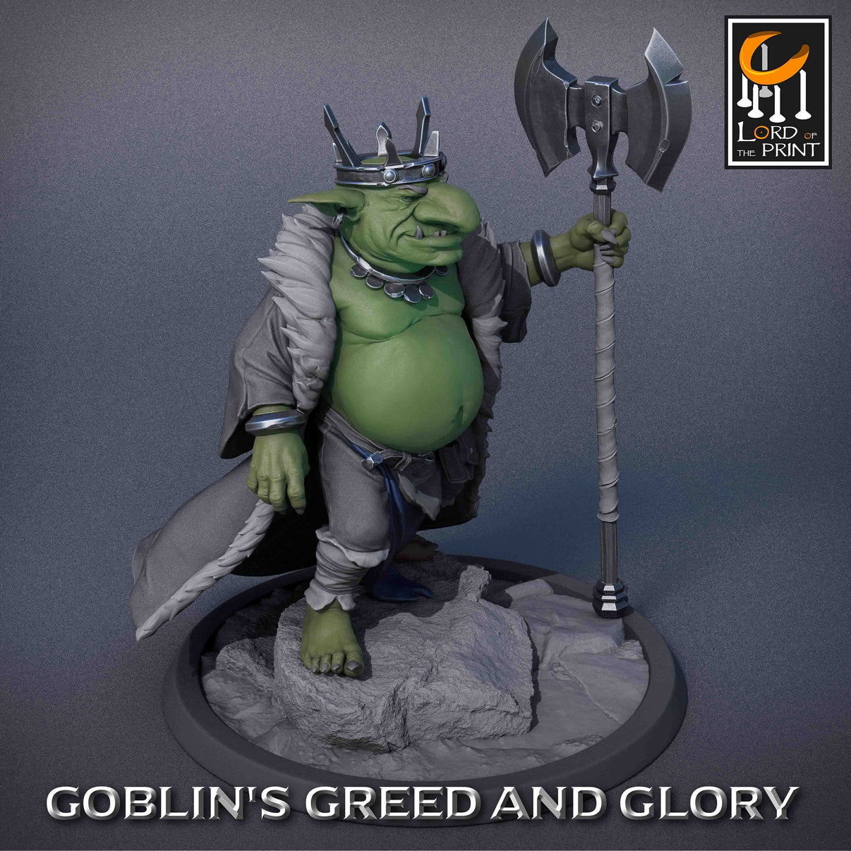 GOBARMY - Goblin King with Throne – Tavern Craft Studios