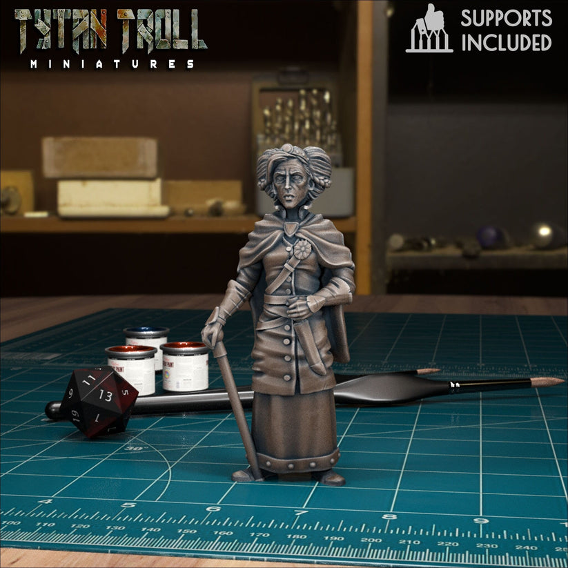 DnDCoS - Lady Fiona Wachter Ambitious Noble Strahd miniature – Tavern ...